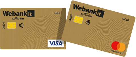 Carte di credito, di debito e prepagate - Webank